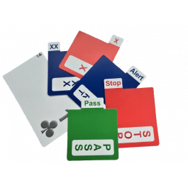 Bridge- en Boekenshop NBB Biddingboxkaartjes universeel luxe uitvoering